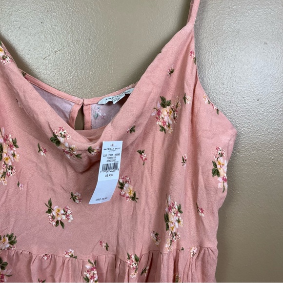 American Eagle Outfitters | Tops | New American Eagle Floral Scoop Neck Tank Xxl | Poshmark